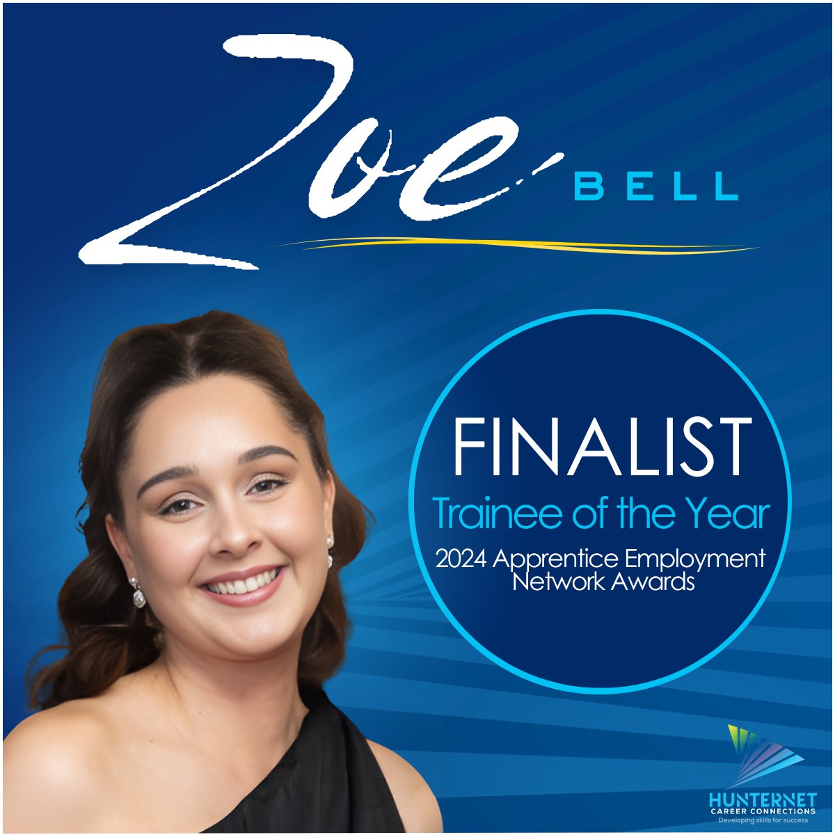 Celebrating Zoe Bell: Our Trainee of the Year Finalist! 🎉 | HunterNet Co-op