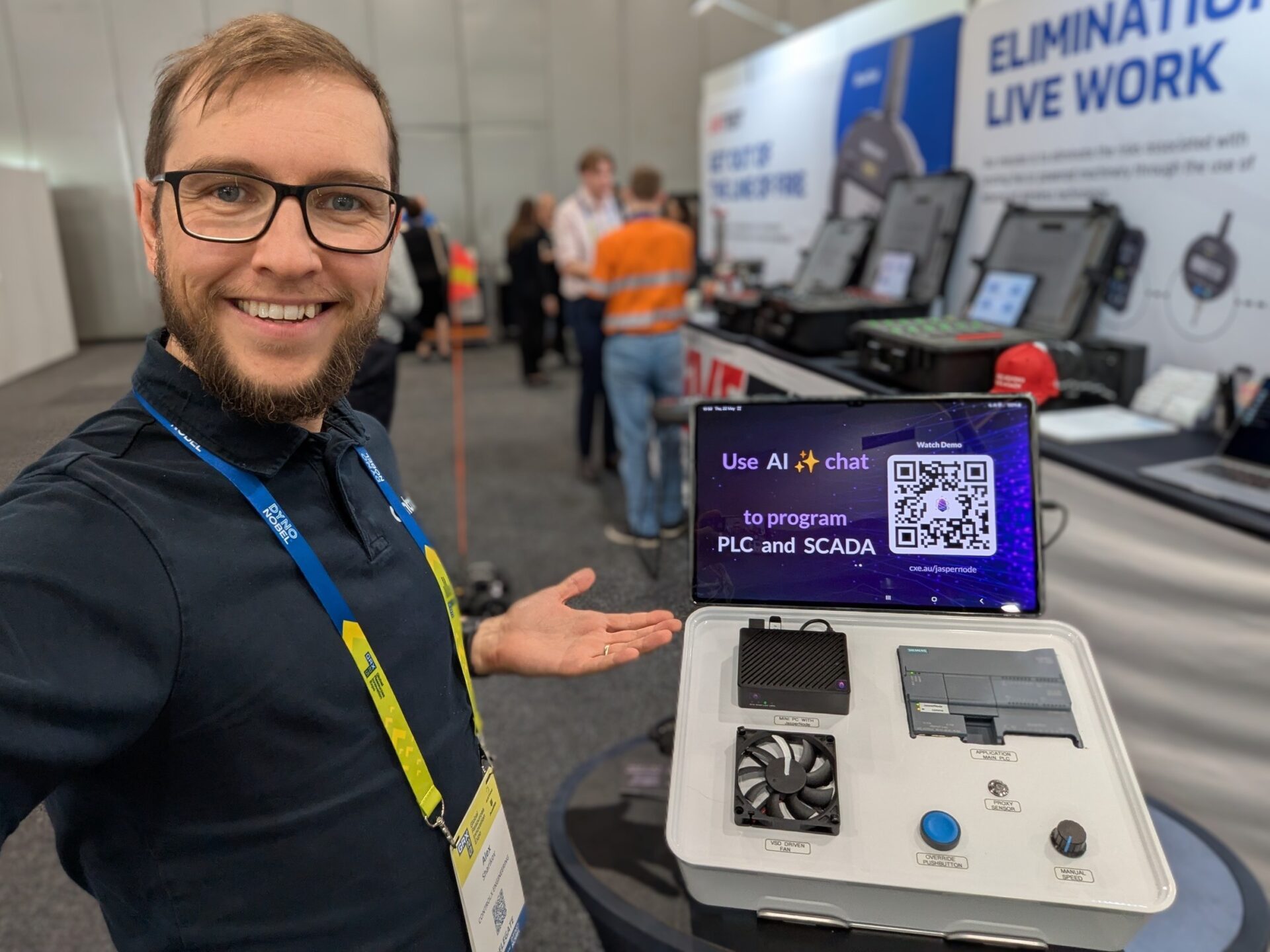 Hunter Innovator ControlX Impresses GRX25 with AI-Powered Industrial Programming | HunterNet Co-op